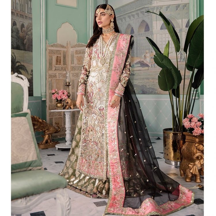 Pakistani Luxury Pret Dress 691 - Pakistan Bridal Dresses